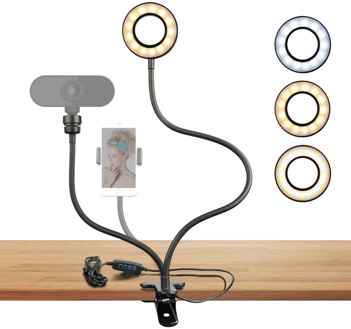 Top 5 Mejores AROS de LUZ con PINZA!【Actualizado 2021!】